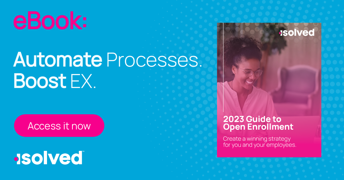 Download isolved's 2023 Guide to Open Enrollment eBook