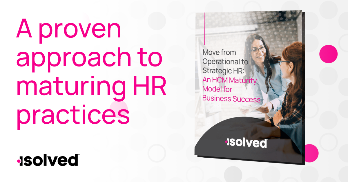 Operational to Strategic HR | HCM Maturity Model for Business Success