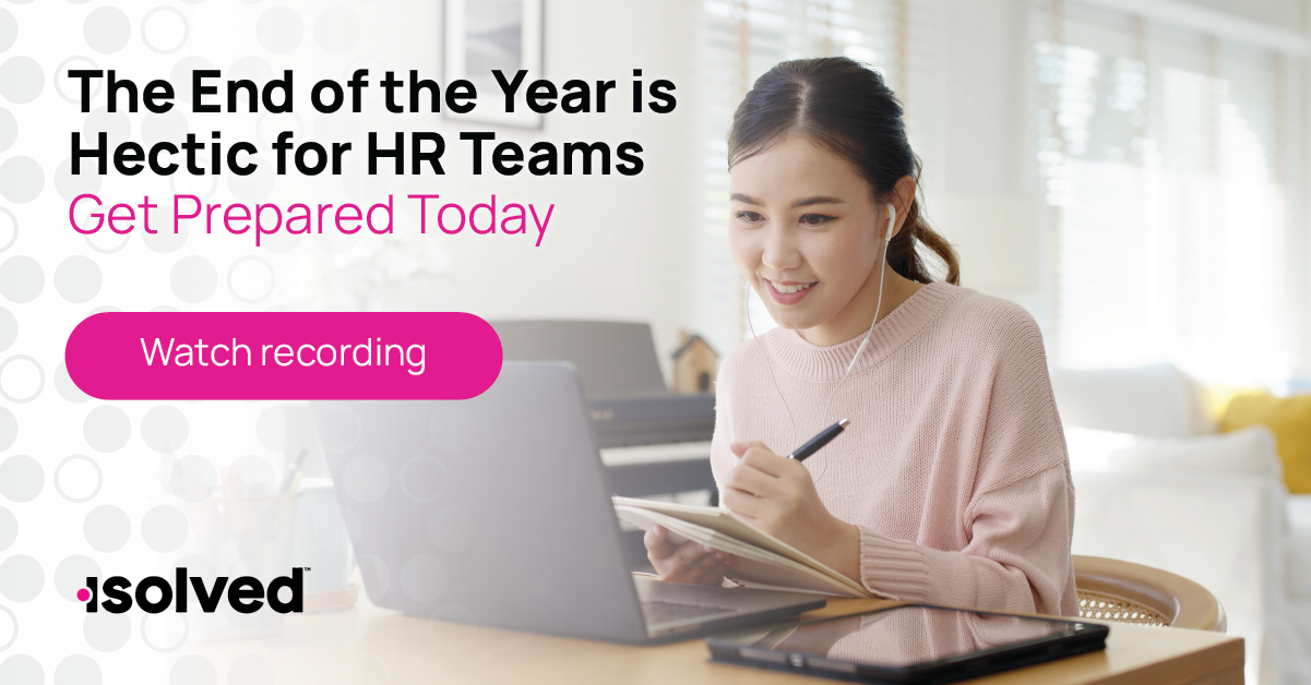 Preparing for Year-End HR Tasks