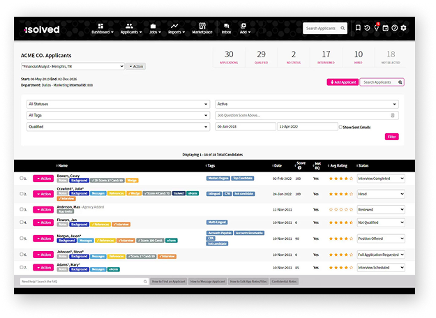 Attract & Hire | Onboarding & Recruitment Software | isolved Platform