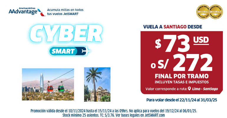 Vuelos Baratos - Pasajes Aéreos | JetSMART Perú Sitio Oficial