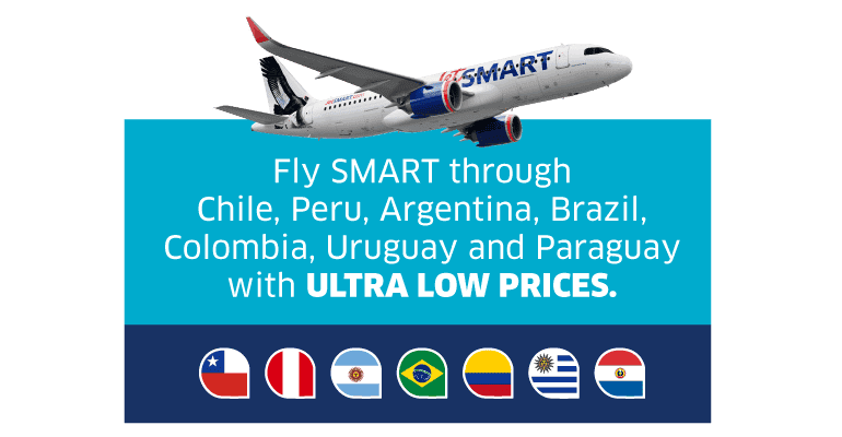 Cheap Flights - Airplane Tickets | JetSMART Official Site
