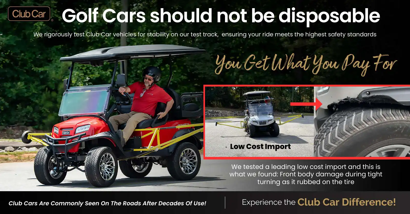 The Club Car Difference | Highest Quality Golf Carts