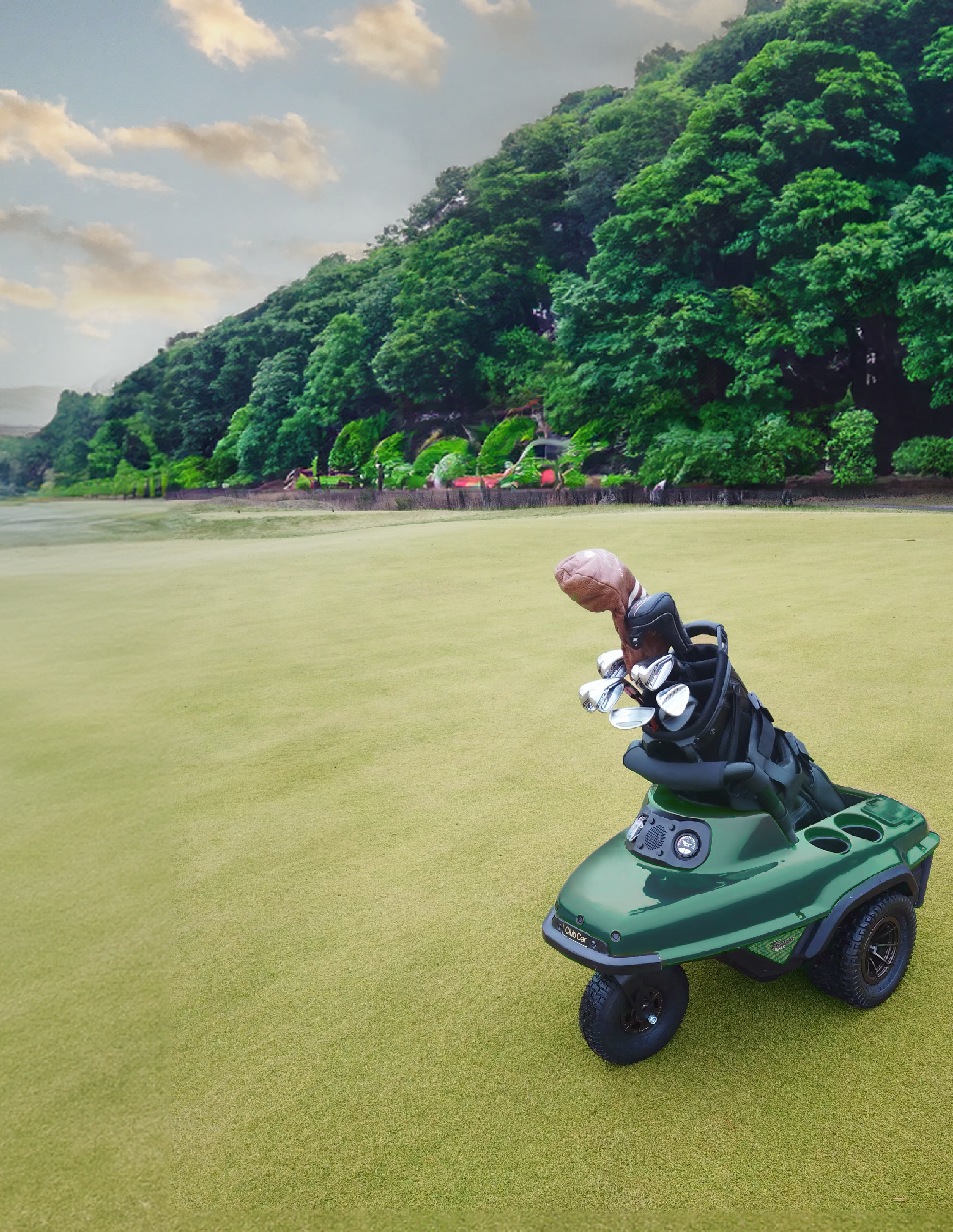 Tempo Walk Hands-Free Caddie | Autonomous Cart | Club Car