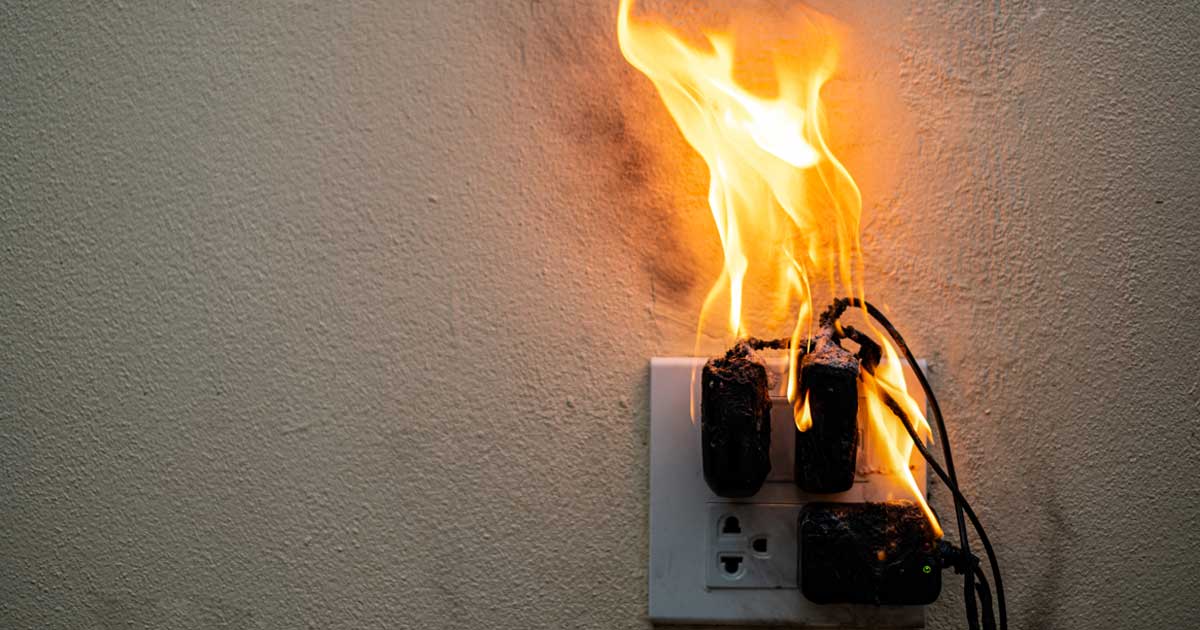 Electric Fire in Your New Home: Who's Responsible? | Independent Agents