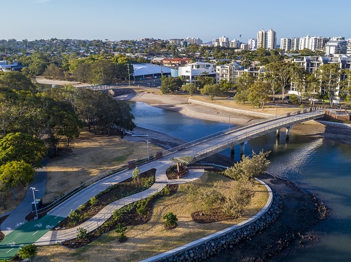 Mooloolaba Walk and Ride Bridge celebrates first birthday