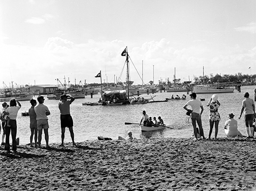 Backward Glance: When La Balsa raft and crew came visiting the Sunshine ...