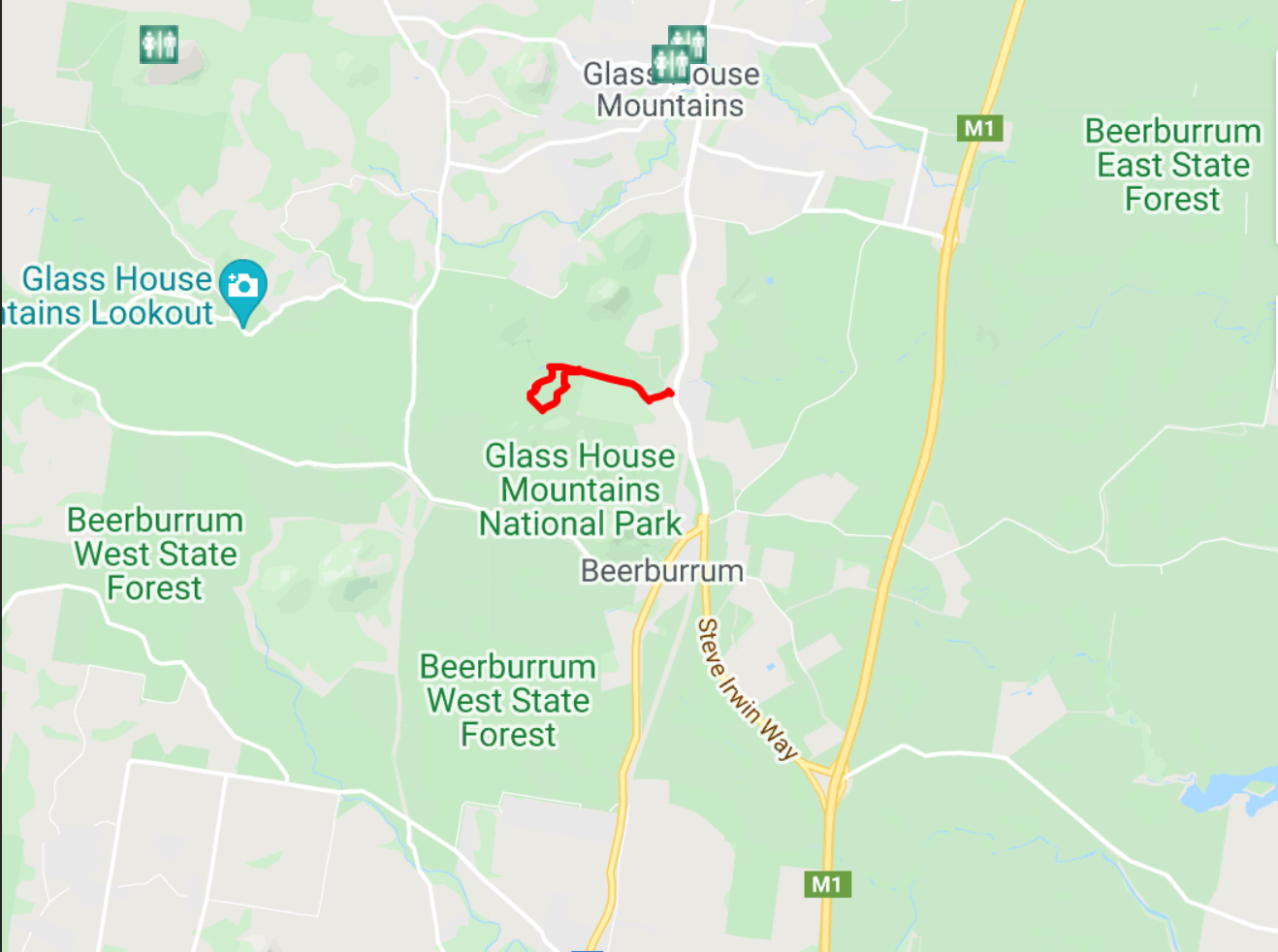 Glasshouse Mountains National Park Mathew Flinders Park To Jack Ferris ...