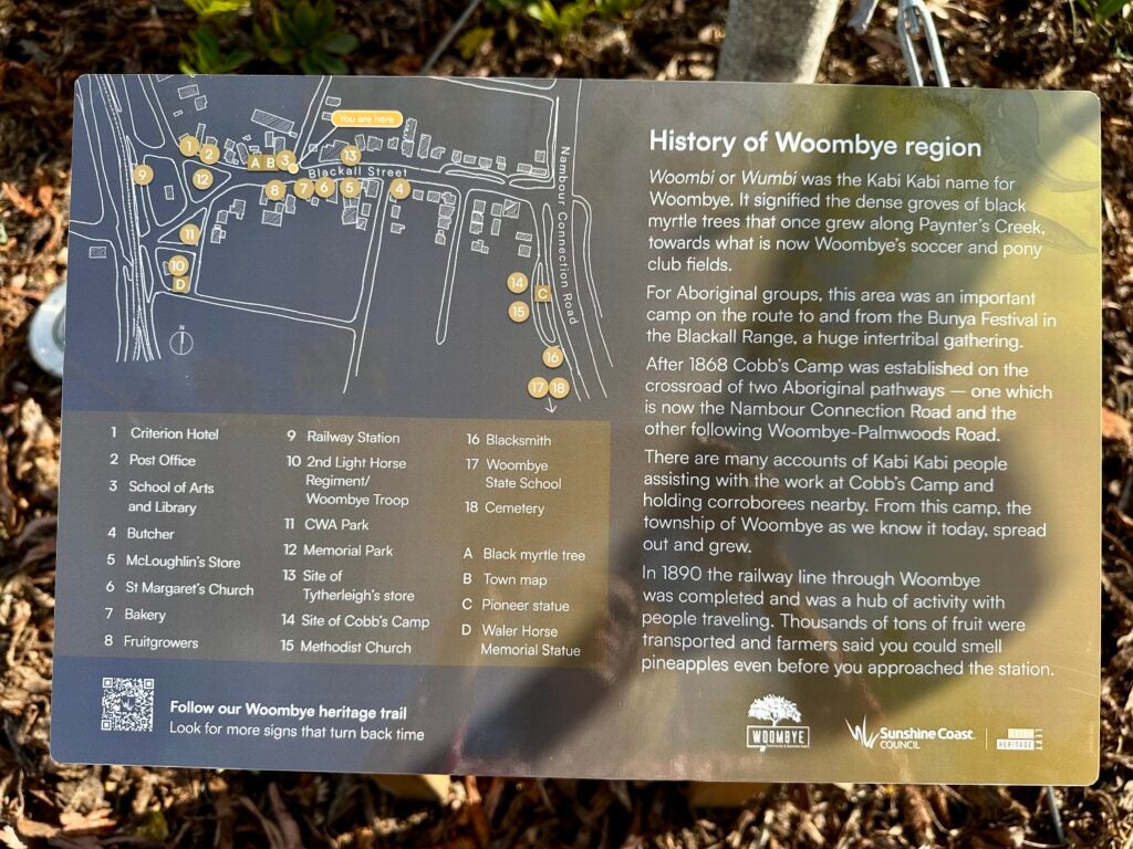 How Historic Trail Shaped Woombye Streetscape | OurSC