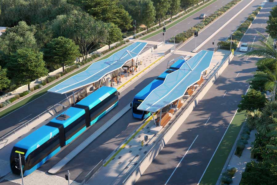 Sunshine Coast Mass Transit Project - Mass transit options