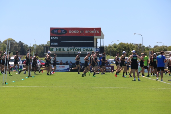 Collingwood open training a big hit