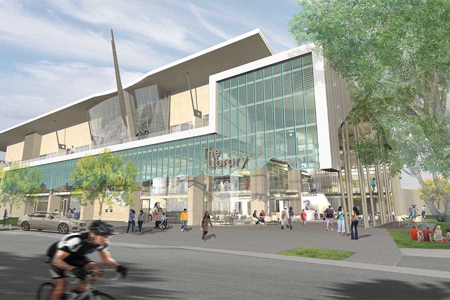 New Caloundra district library and community space