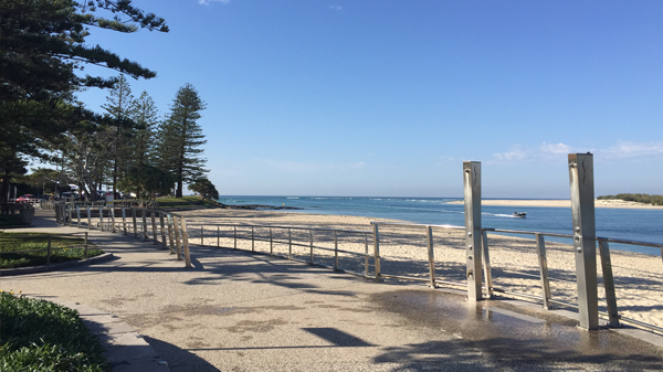 Bulcock Beach Esplanade and Boardwalk
