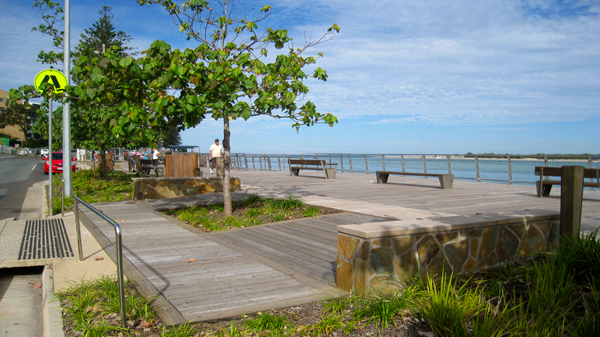 Bulcock Beach Esplanade and Boardwalk