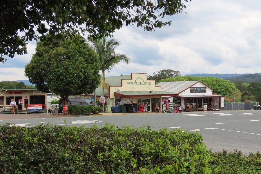 Woombye - Blackall Street streetscape