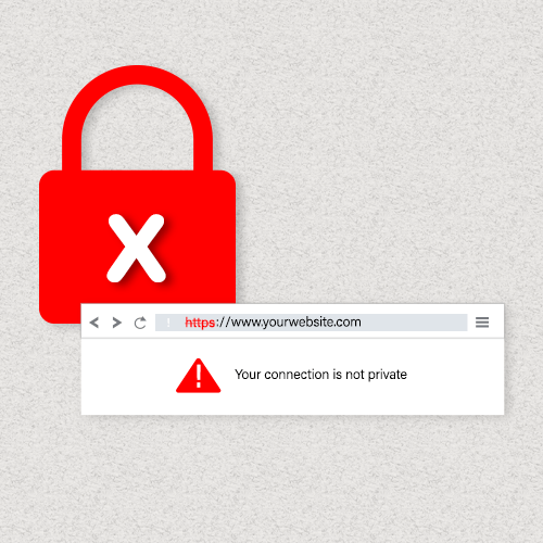 Google Chrome Not Secure Website Warning Google Chrome Not Secure Website Warning