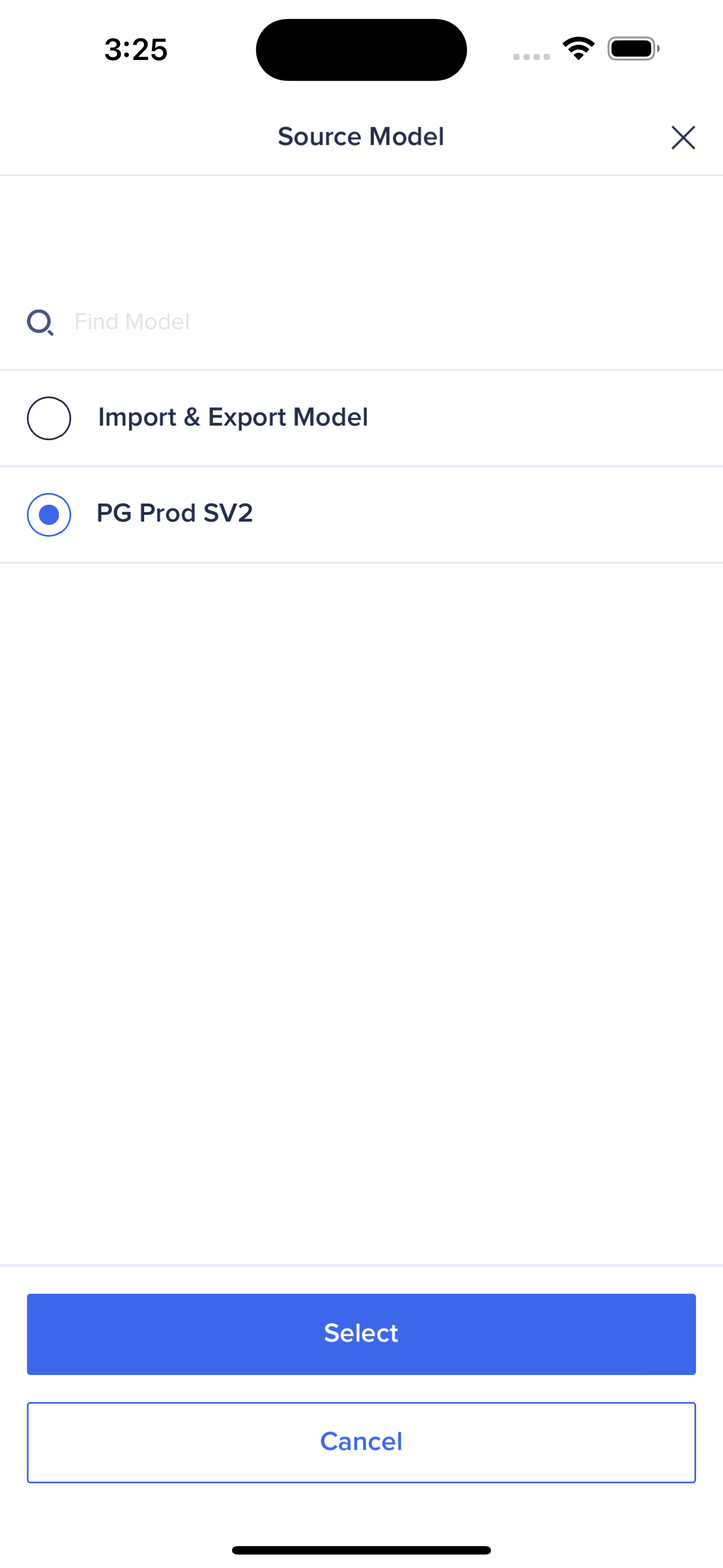 Change source model on mobile | Anapedia
