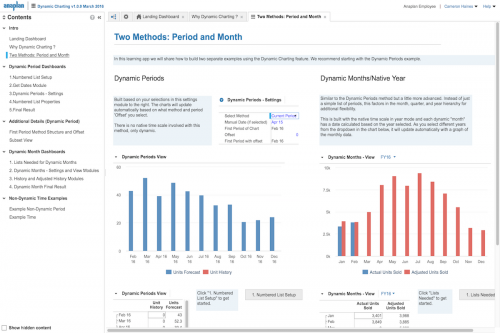 How To Use Dynamic Charts | Anaplan Support