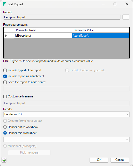 Manage schedules in Anaplan XL Reporting | Anapedia