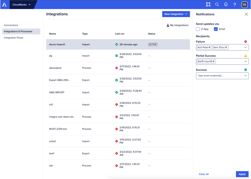 Smooth, efficient integrations with real-time status alerts in ...
