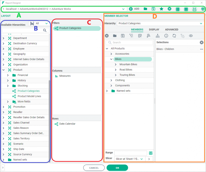 Design reports in Anaplan XL Reporting | Anapedia