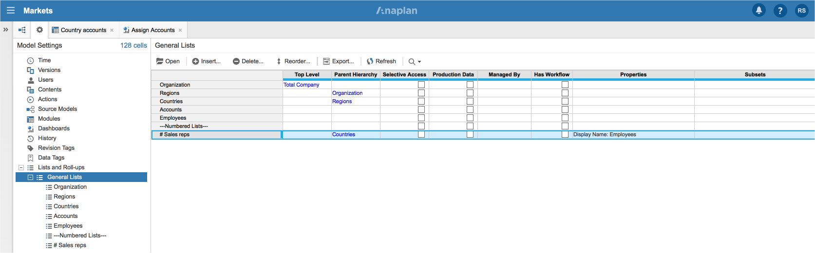Assign and Assign Only - Anaplan Technical Documentation