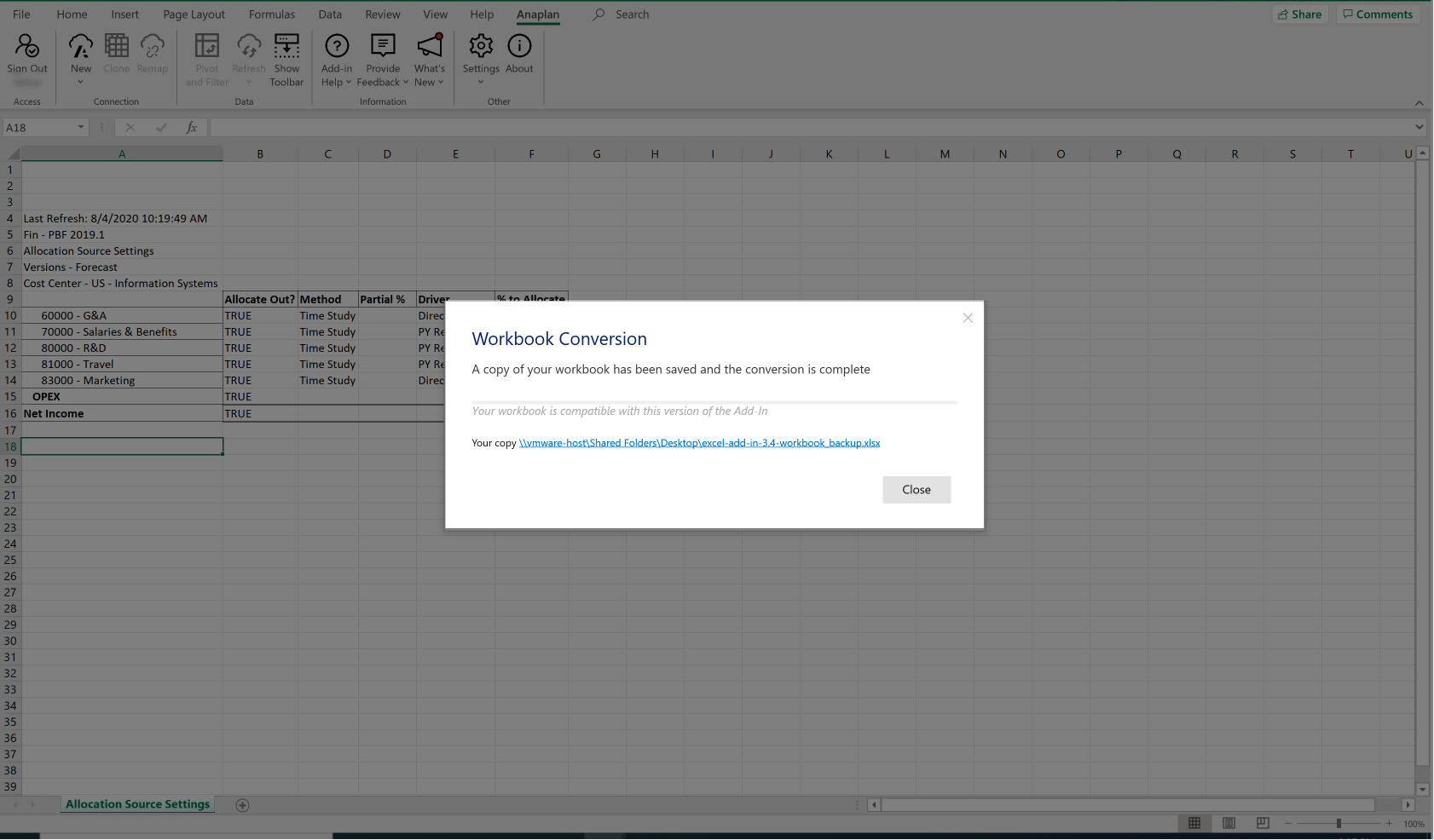 Convert An Excel Workbook Anapedia