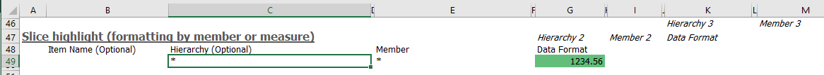 Apply conditional formatting in Anaplan XL grids | Anapedia