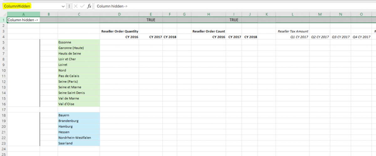 Multisheet templates in Anaplan XL Reporting | Anapedia