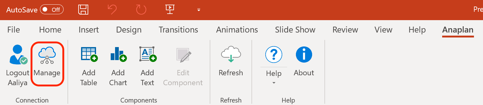 Connect PowerPoint with Anaplan - Anaplan Technical Documentation