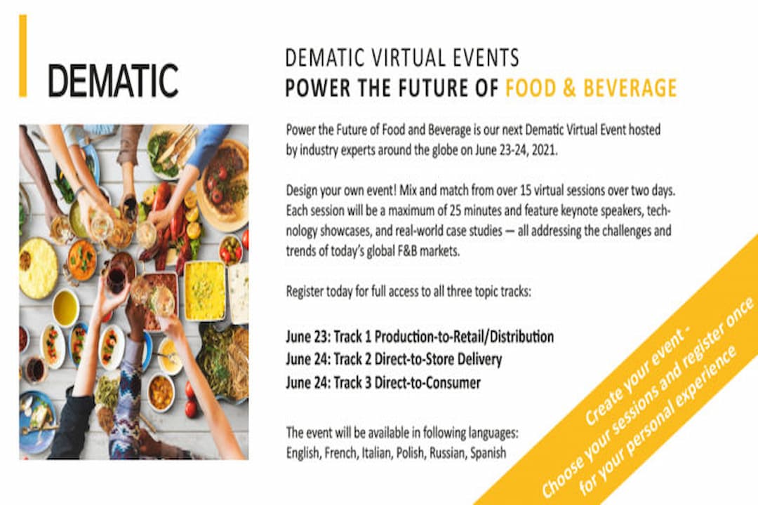 Dematic Webinar: Designing for greatness with a culture of food safety ...
