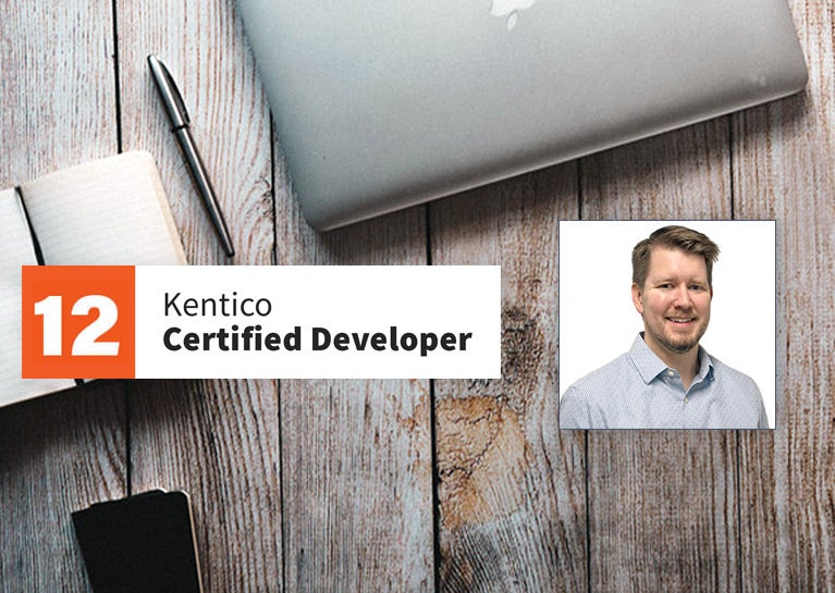 Dave Bromeland Earns Kentico Xperience Developer Certification