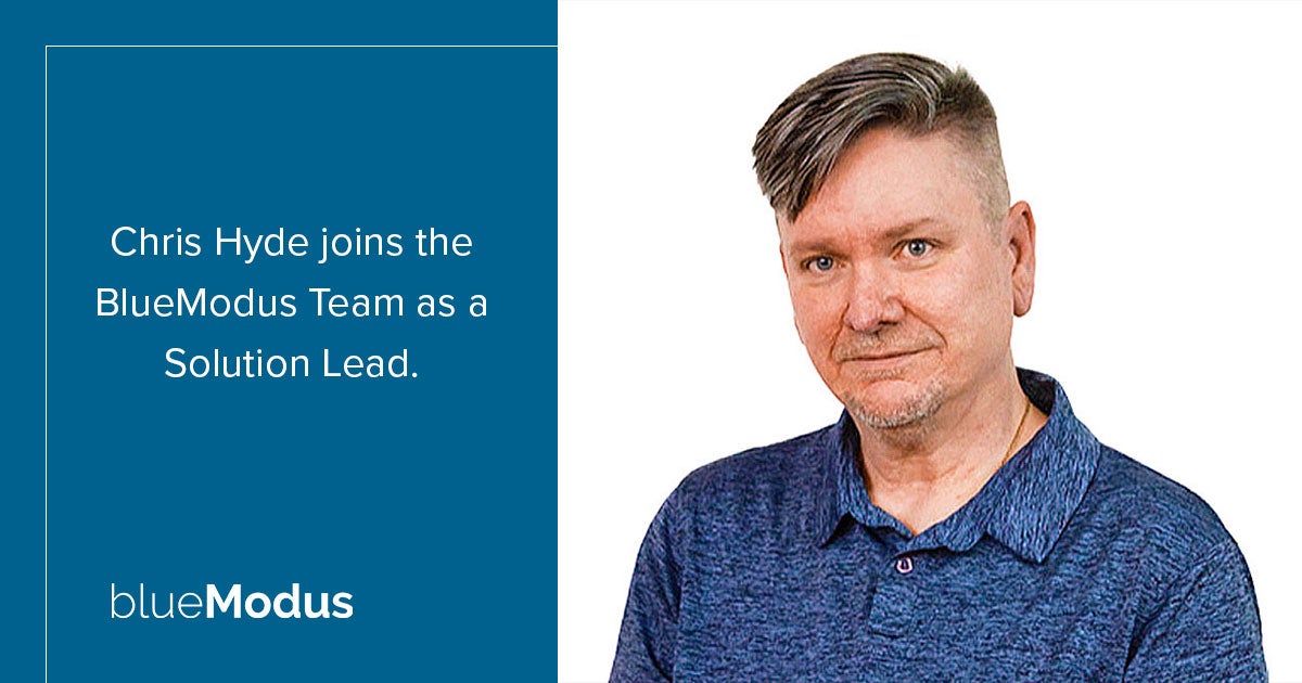 Chris Hyde Joins BlueModus Technical Team