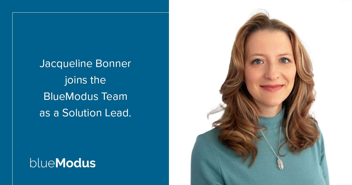 Jacqueline Bonner Joins BlueModus Technical Team