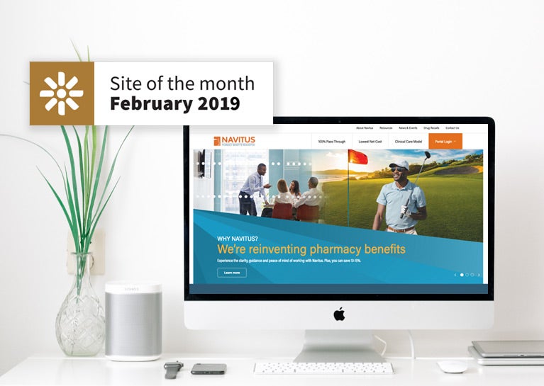 Navitus Earns Kentico Site of the Month Recognition