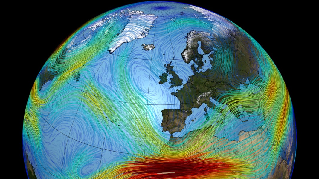 Summer wind patterns in the north are changing due to climate change ...