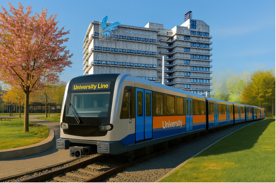 VU Amsterdam and UvA launch metro connection for students - Vrije ...