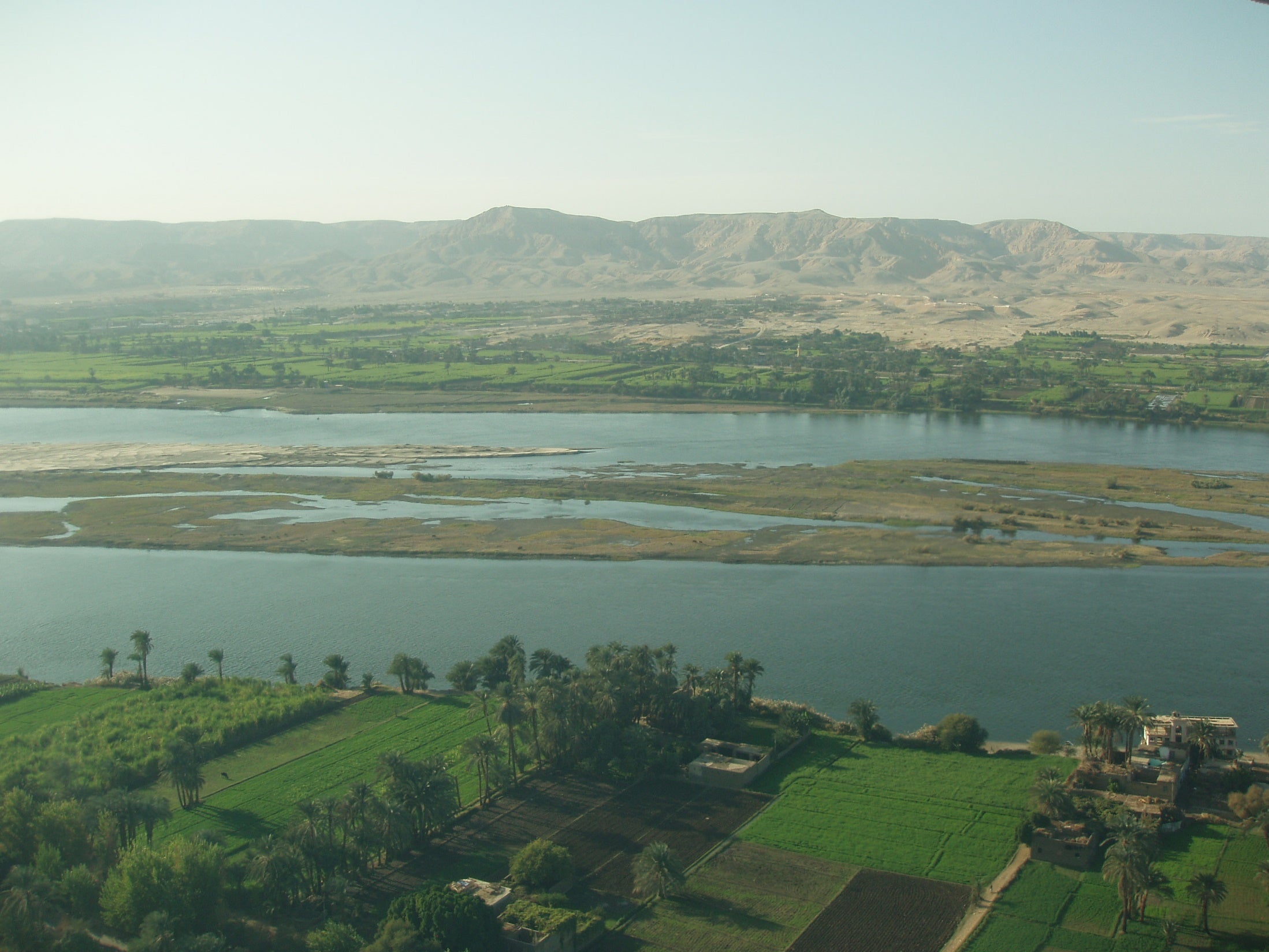 Fertile Soil Along The Nile River