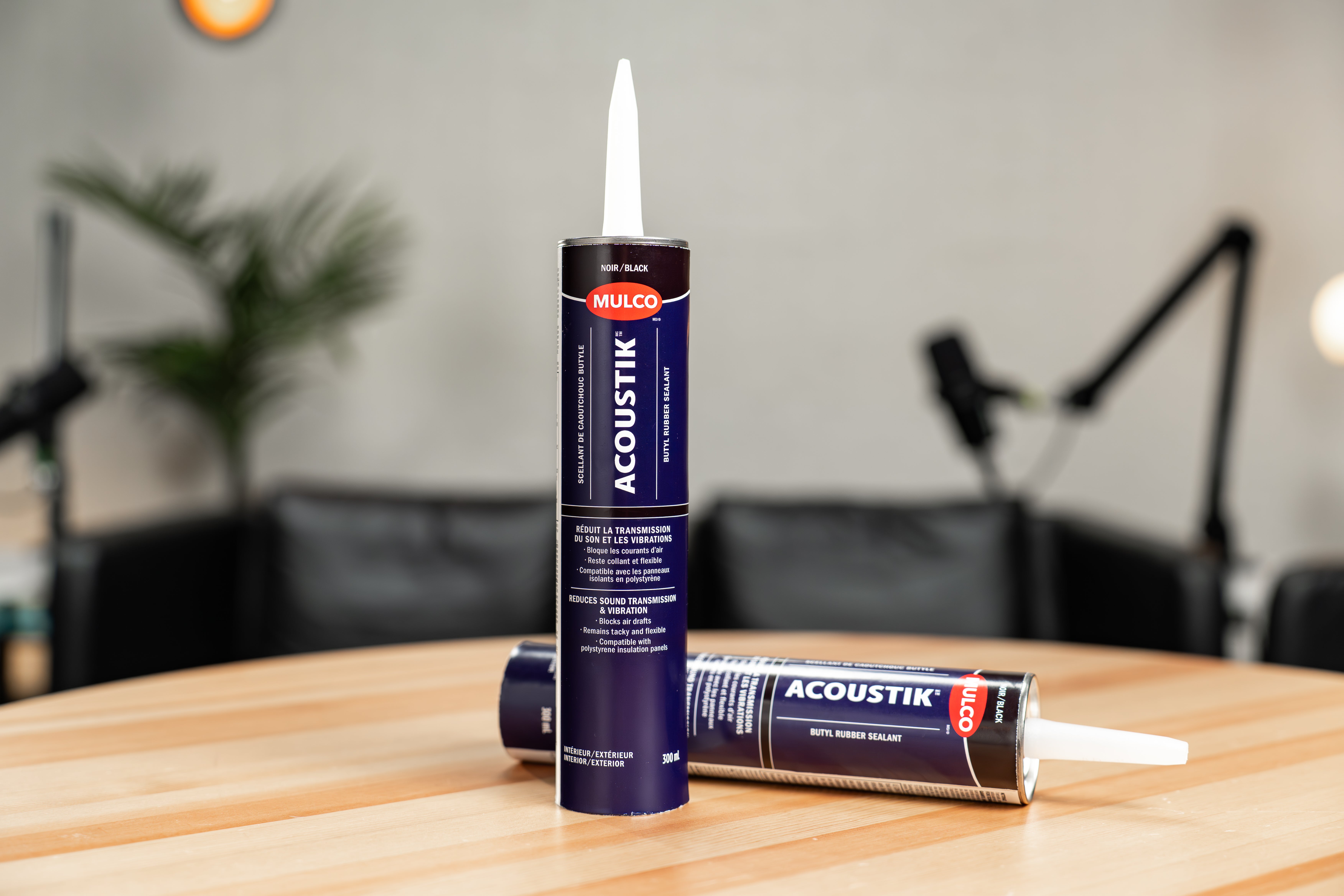 MULCO Acoustik Scellant de Caoutchouc Butyle