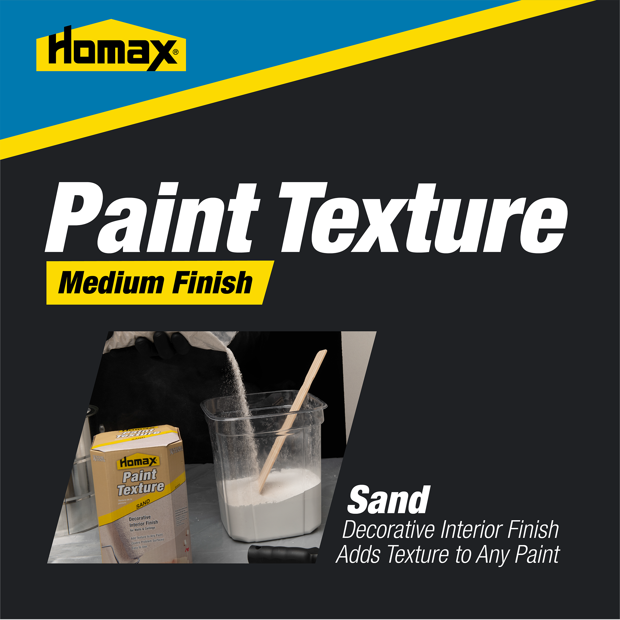HOMAX Interior Paint Texture - Sand