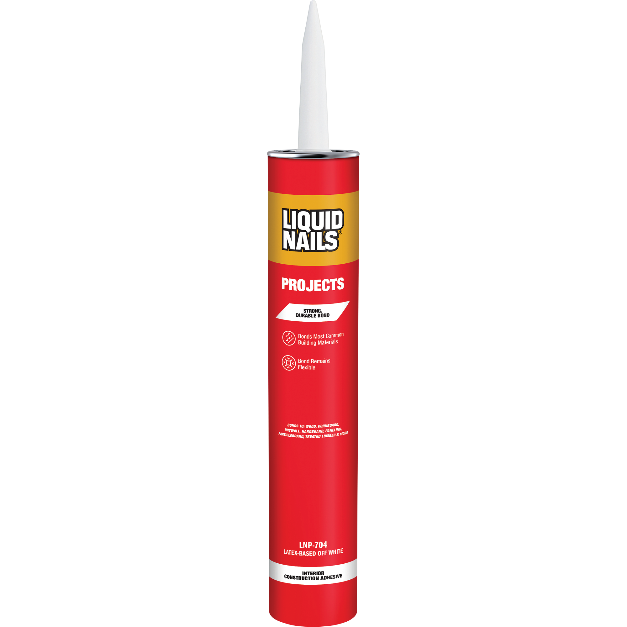 LIQUID NAILS Projects Interior Construction Adhesive - Latex Based