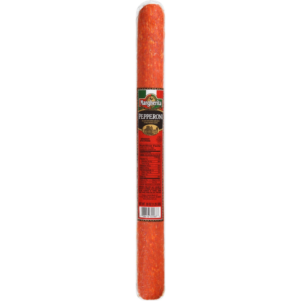 Pepperoni Stick 20 Oz. | Margherita Meats