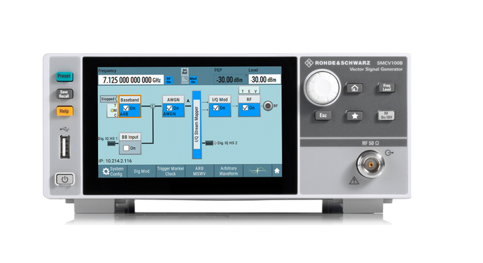 Rohde & Schwarz SMCV100B (1432.7000.02) | Vector signal generator, base ...