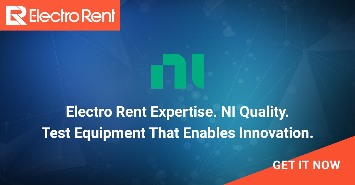 NI (National Instruments) Test Equipment I Electro Rent
