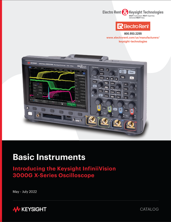 Electro Rent | Keysight Technologies – Premier Rental Partner