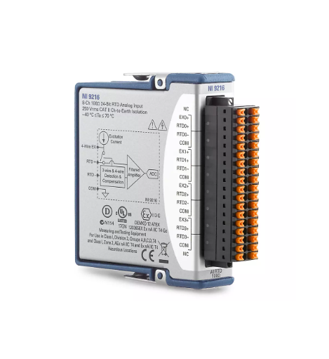 NI 9216 | DSUB, 8-ch PT100 RTD, 50S/s/ch, Analog Input Module | Electro ...