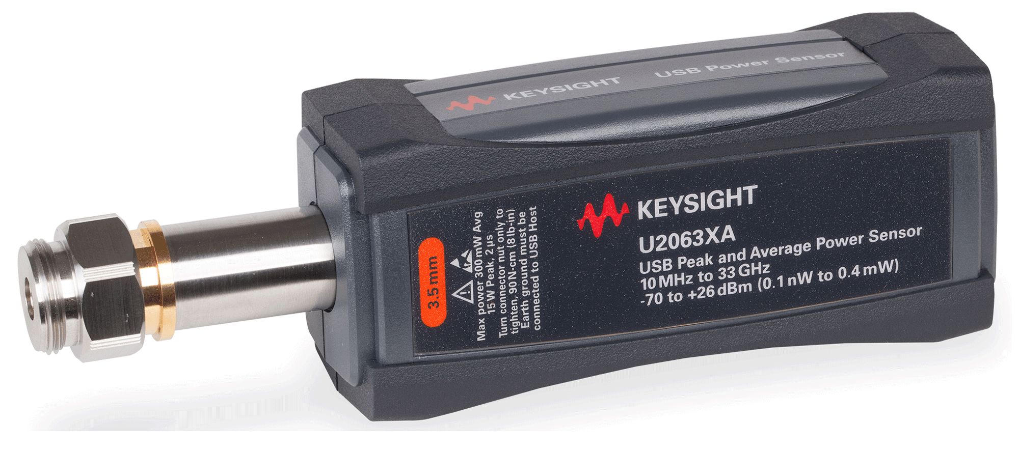 Keysight Technologies (formerly Agilent) U2063XA | 10MHz-33GHz USB wide dynamic range peak and ...