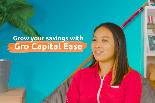 Gro Capital Ease | Short-Term Insurance Savings Plan | Singapore