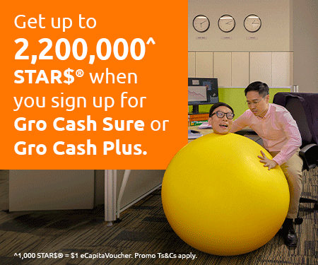 Get up to 2,200,000 STAR$® with Gro Cash Sure and Gro Cash Plus today ...