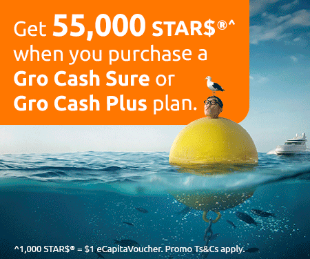 Get 55,000 STAR$® with Gro Cash Sure and Gro Cash Plus today ...